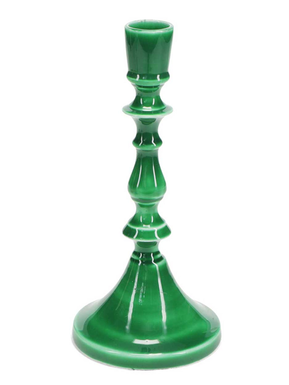 Enamel Candlestick - Rich Green — The Northern Line