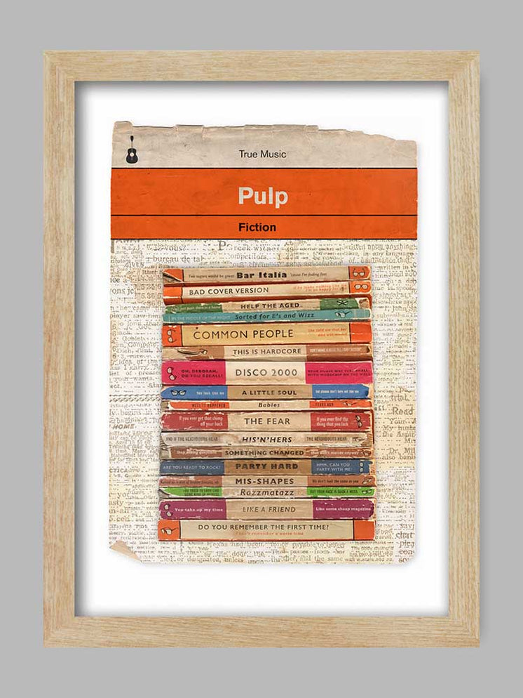 Pulp Fiction Music Poster Print — The Northern Line