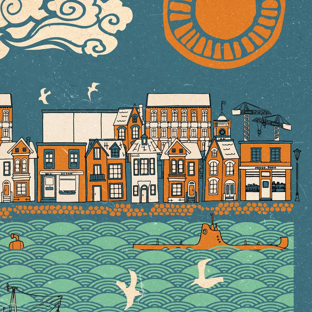 Barrovian - Barrow-in-Furness Poster print — The Northern Line