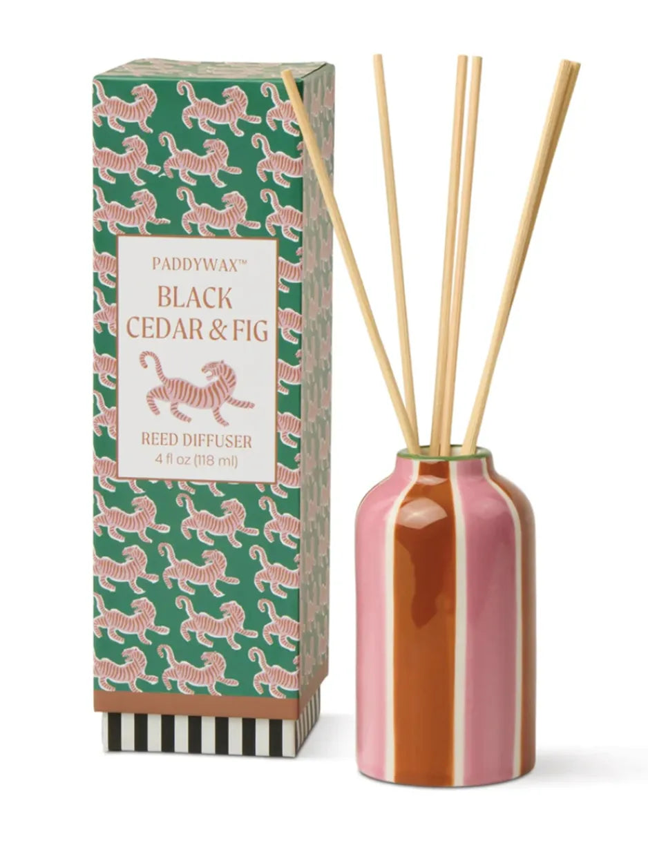 Tiger Ceramic Diffuser - Black Cedar & Fig — The Northern Line