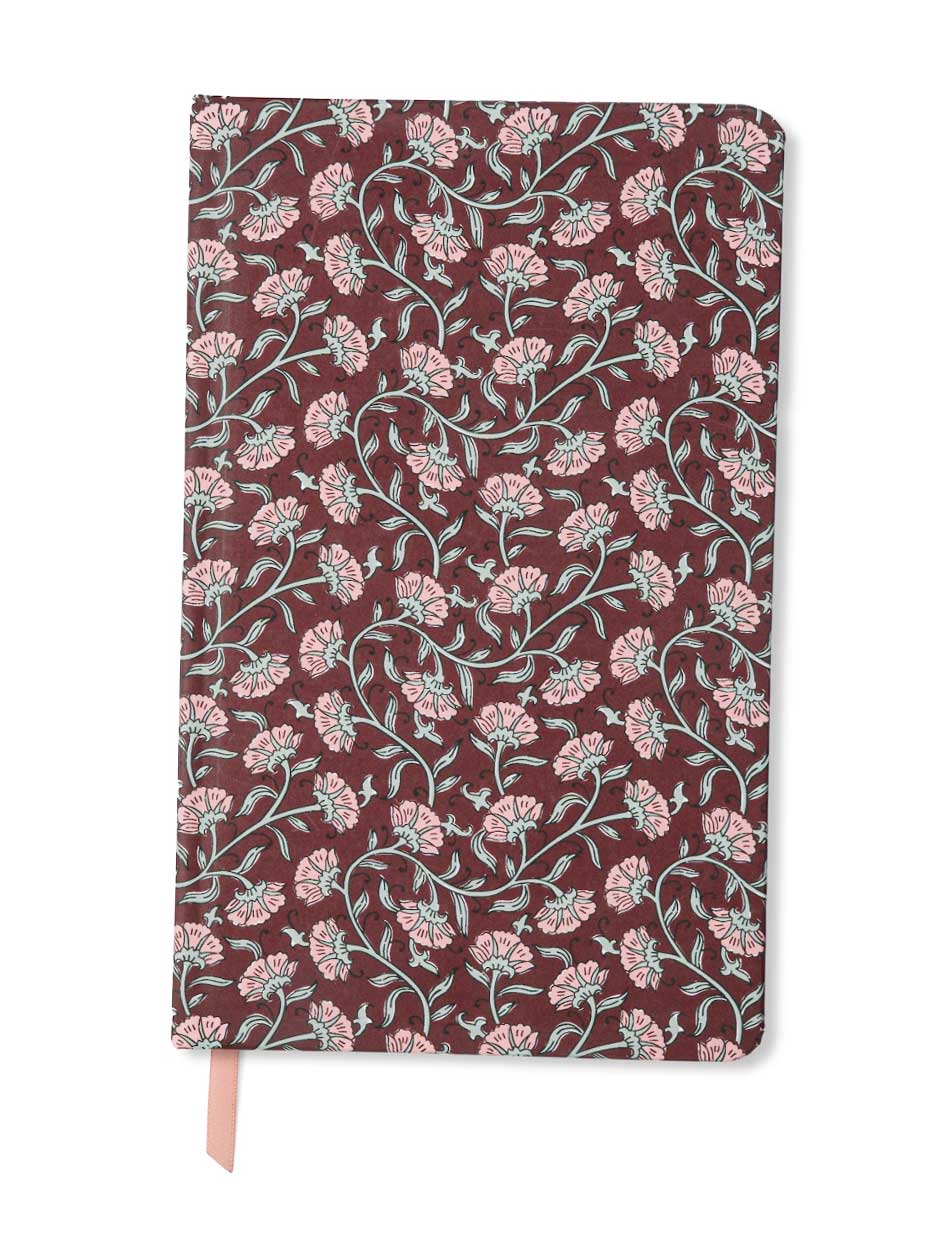 Burgundy Vintage Soft Touch Journal — The Northern Line