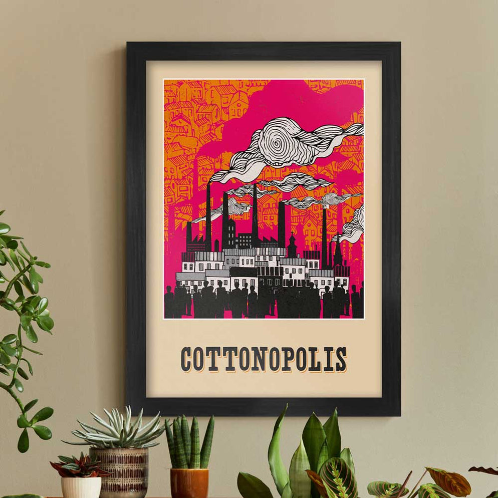 Cottonopolis - Manchester Poster Print — The Northern Line