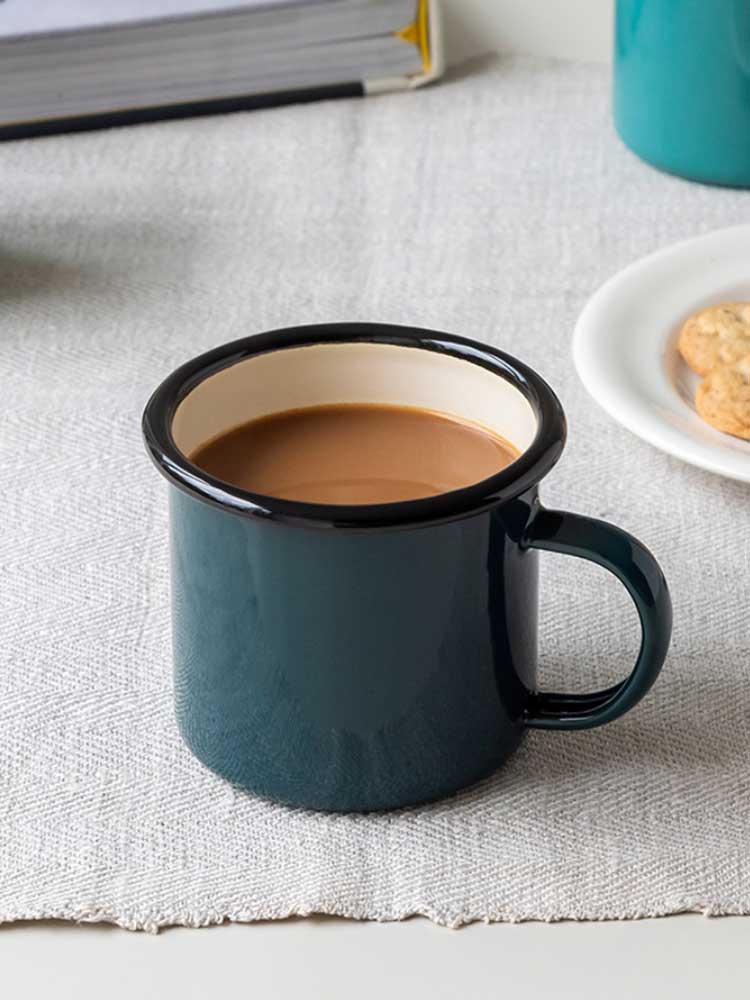 Enamel Mug - Dark Green — The Northern Line
