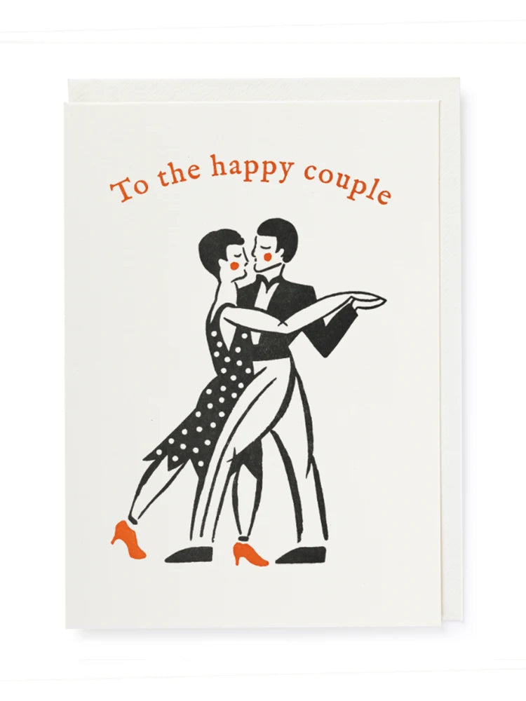 The Happy Couple - Blank Greeting Card — The Northern Line