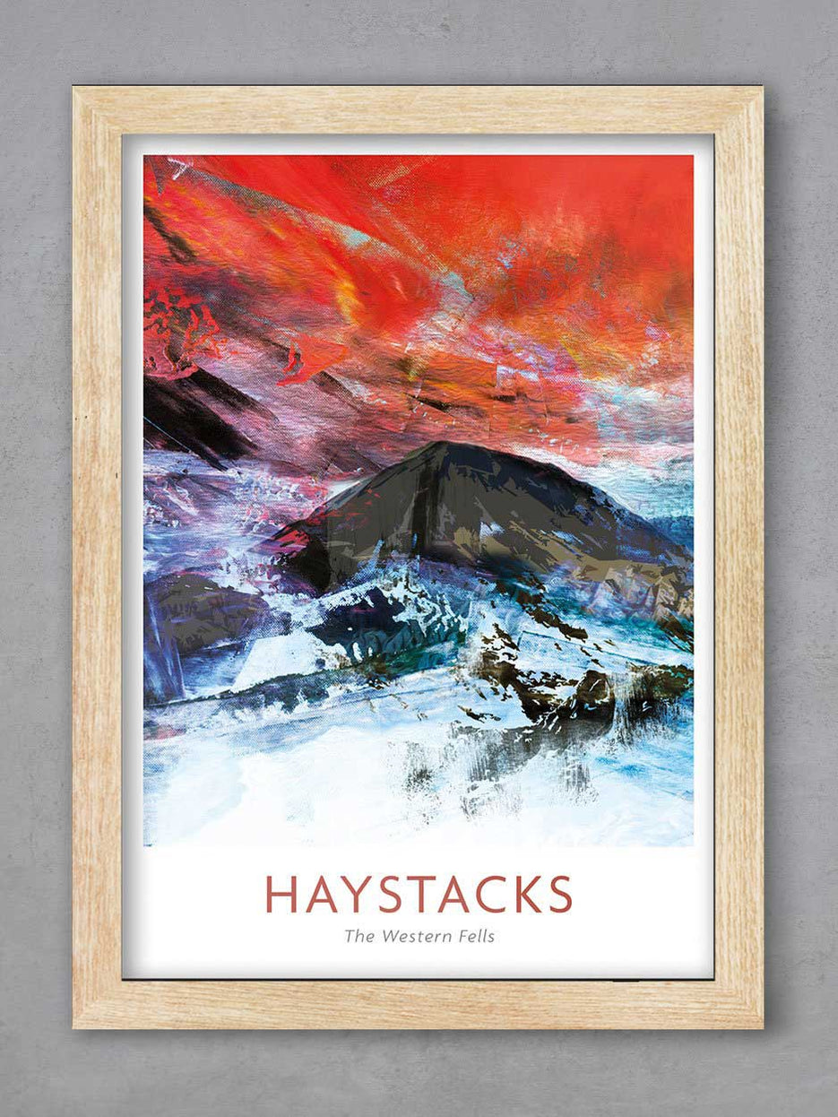 Haystacks - Abstract Poster Print — The Northern Line