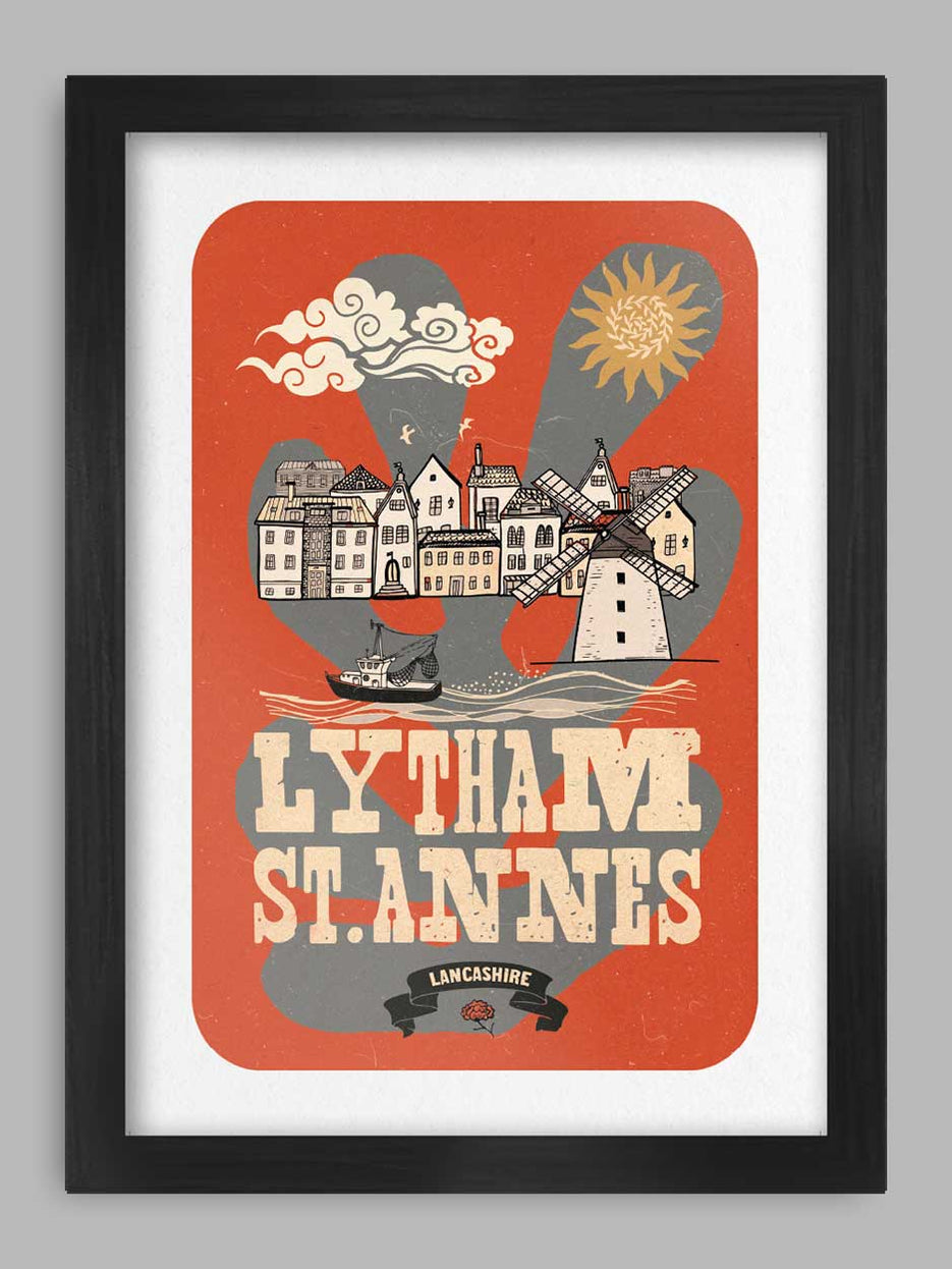 Lytham - Poster Print — The Northern Line