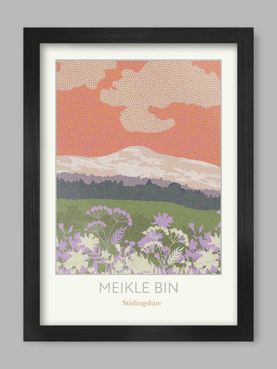 Meikle Bin - Scottish Poster Print — The Northern Line