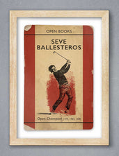 Seve Ballesteros Golf Poster print — The Northern Line