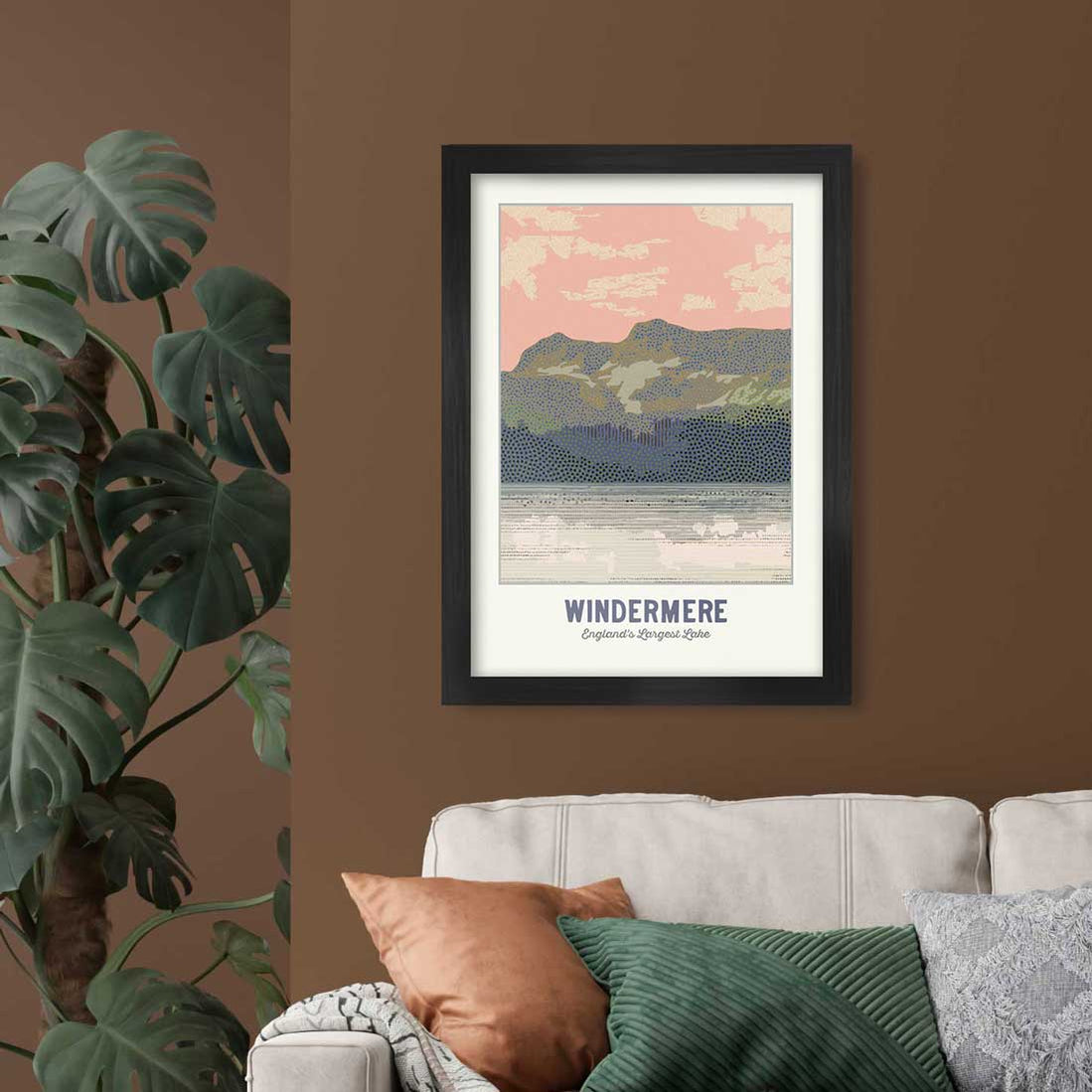 Windermere - England's Largest Lake - Lake District Poster Print — The ...