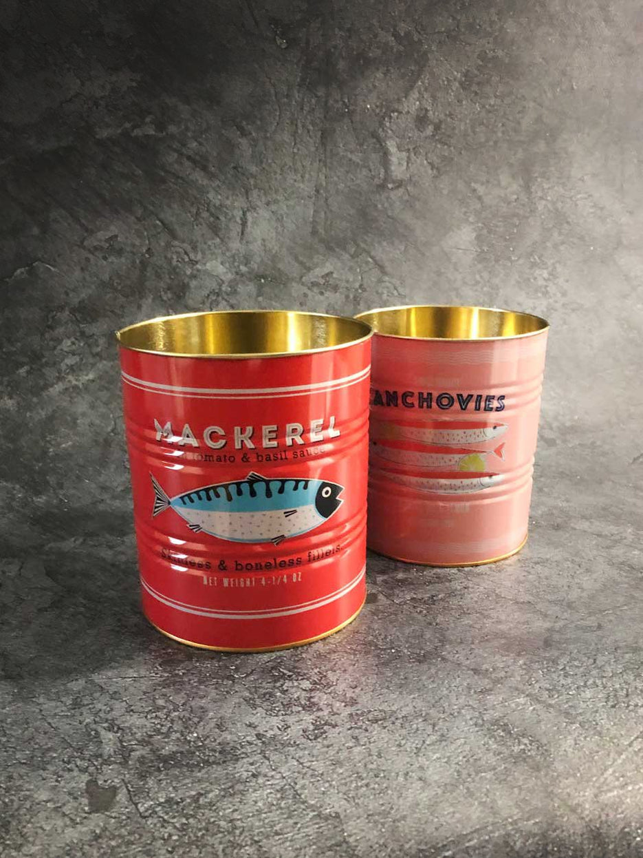 Anchovies & Mackerel Storage Tin Set — The Northern Line