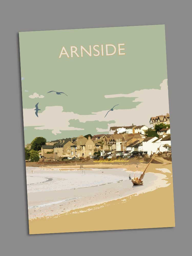 Arnside Greeting Card — The Northern Line