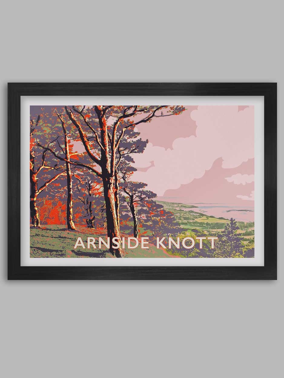 Arnside Knott Poster Print — The Northern Line