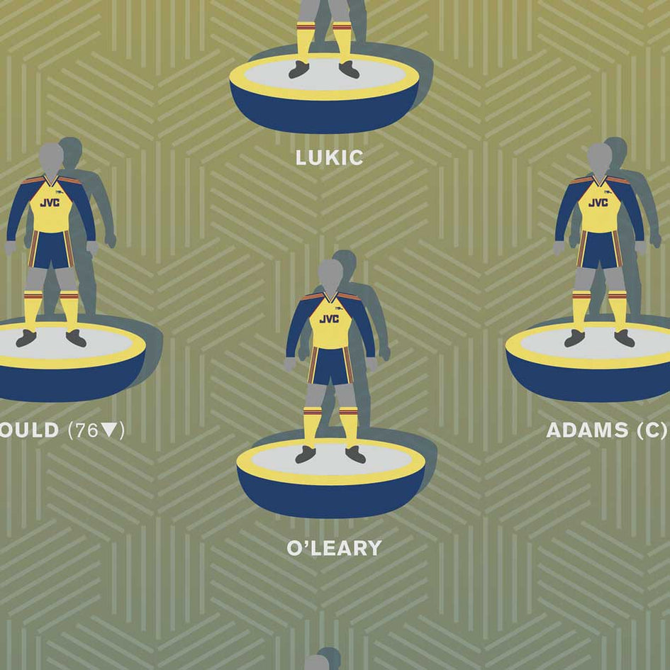 Arsenal '89 Football Poster Print — The Northern Line