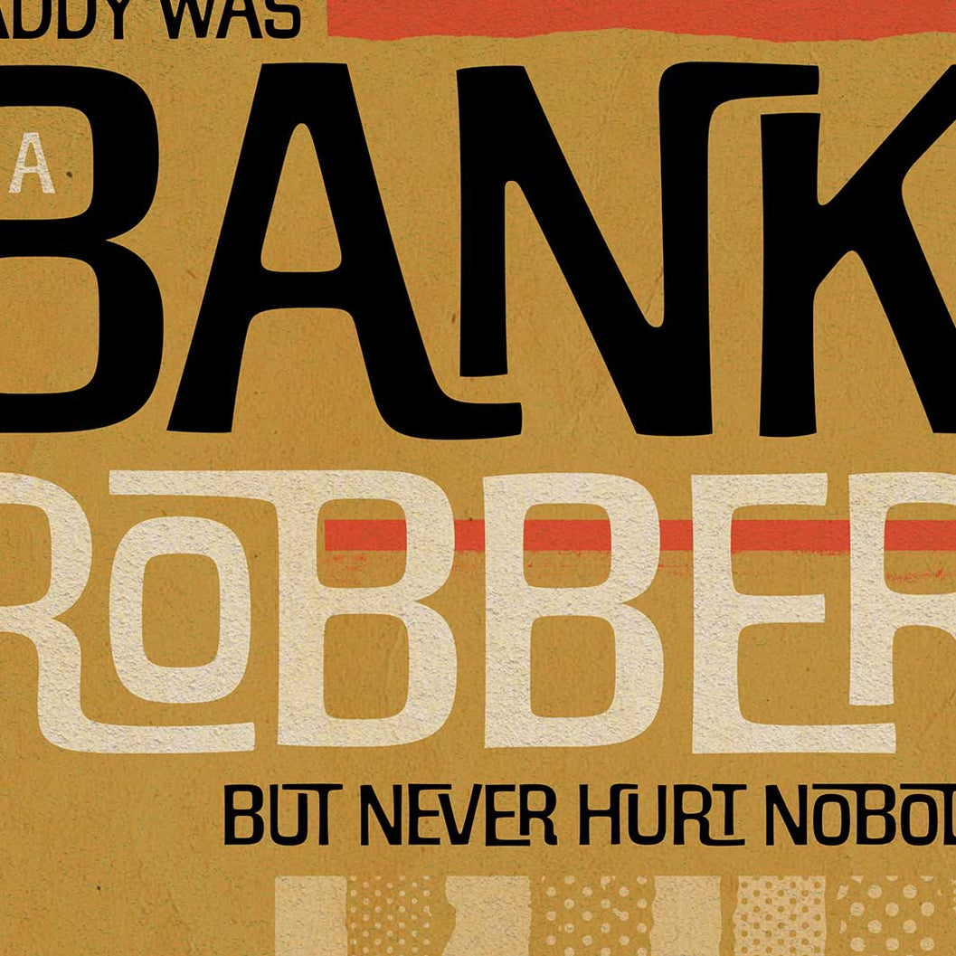 Bankrobber - Music Poster Print — The Northern Line