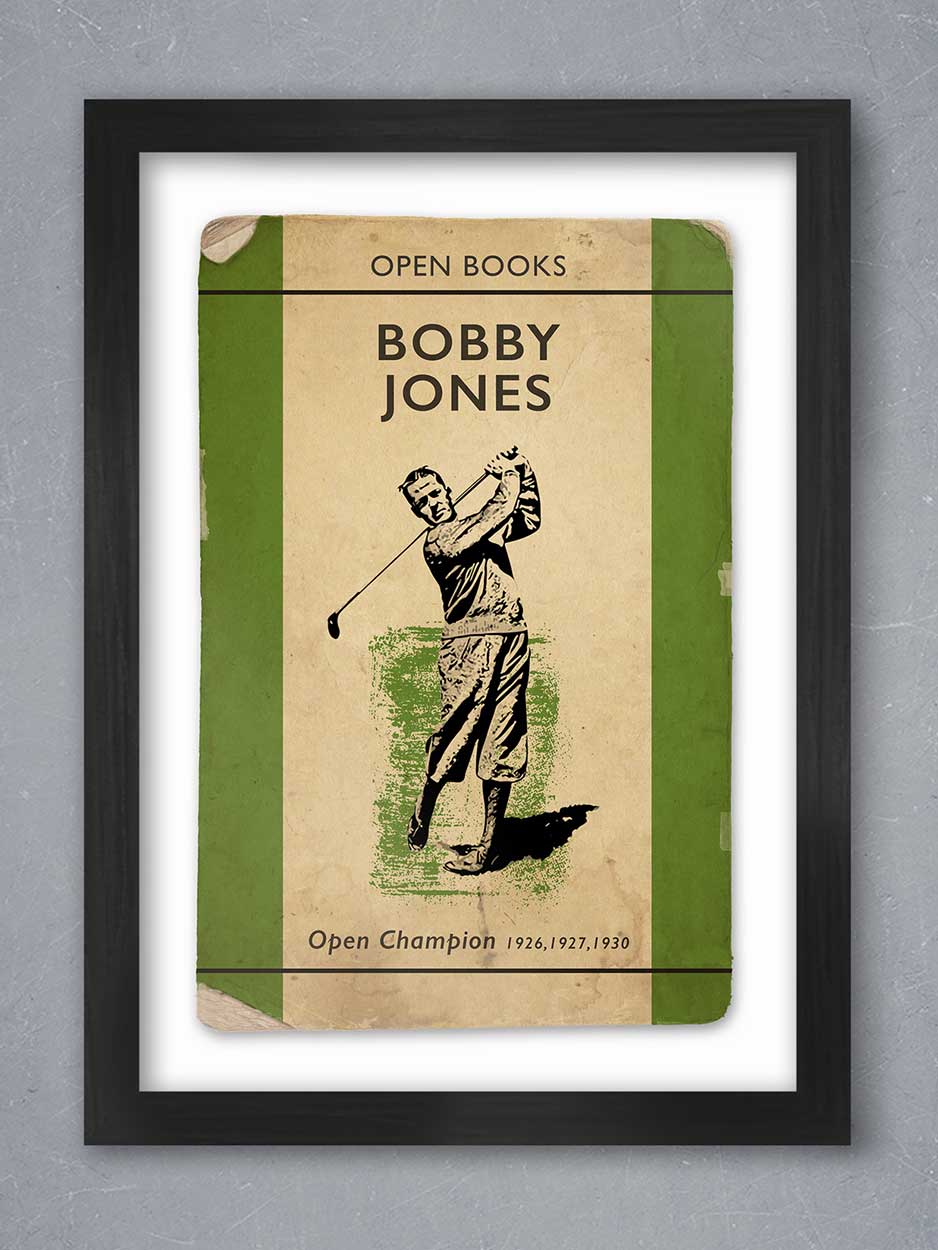 Bobby Jones Golf Poster print — The Northern Line