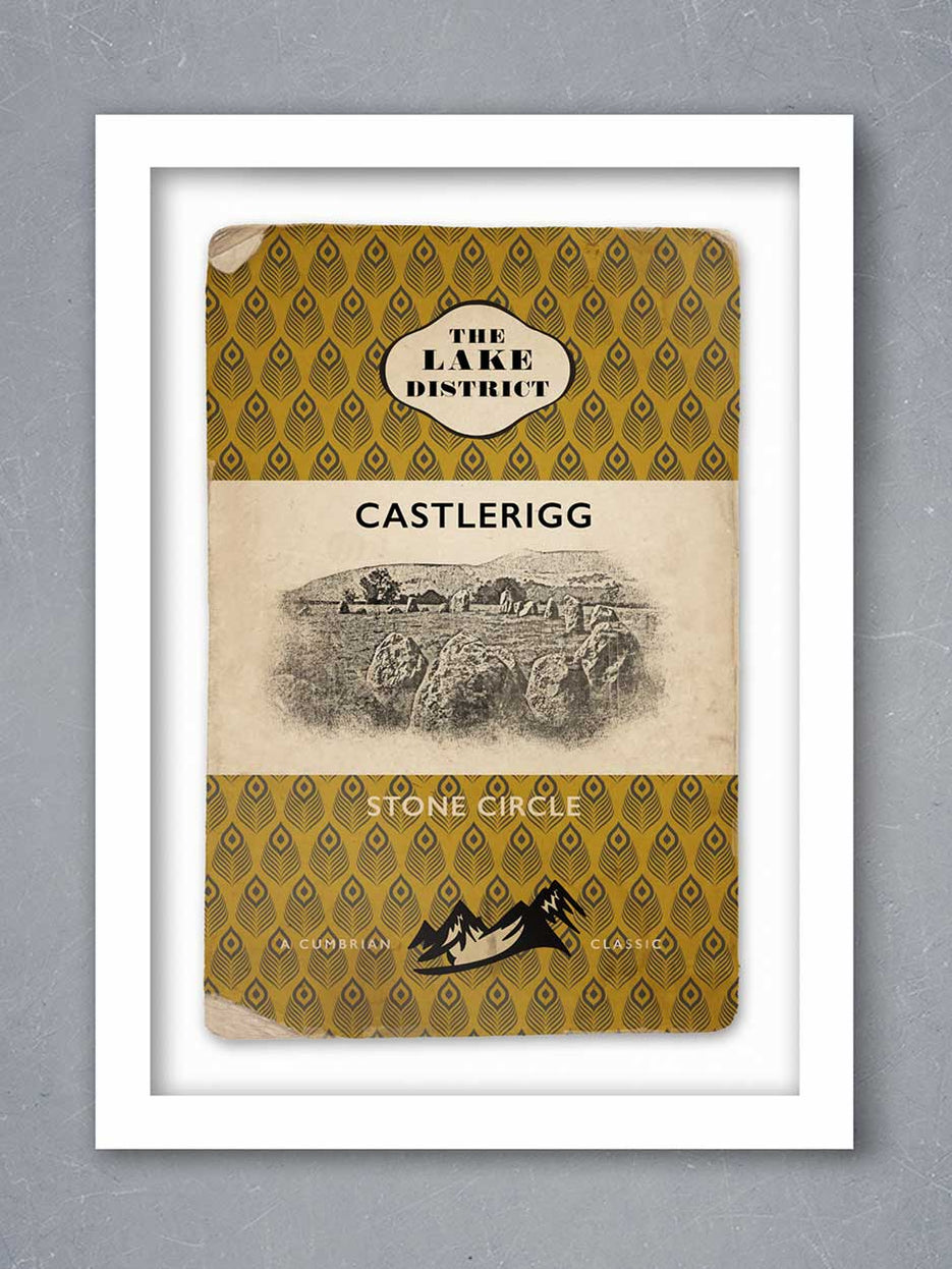 Castlerigg Stone Circle Vintage Style Poster print — The Northern Line