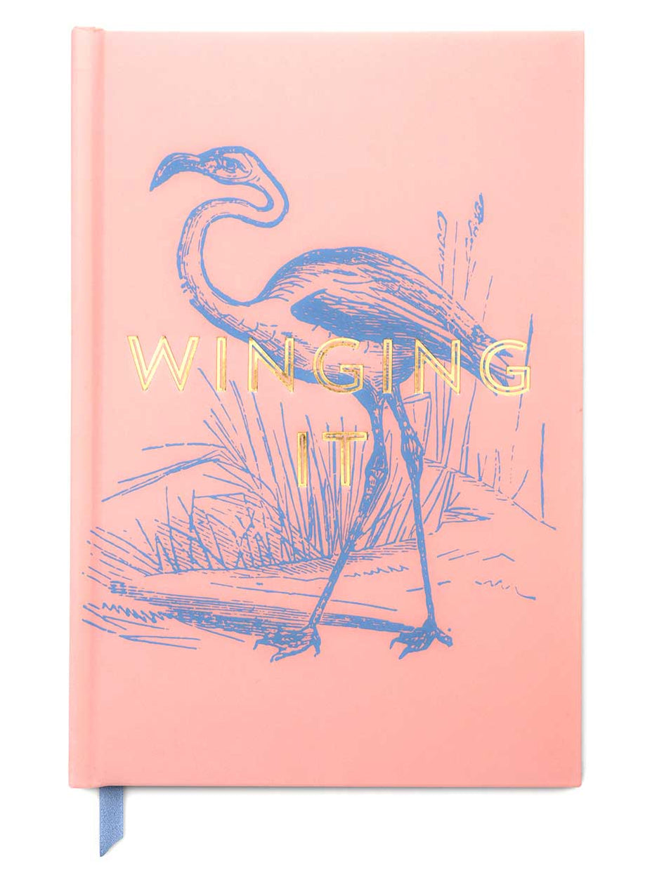 Flamingo 'Winging It' Luxury Notebook — The Northern Line