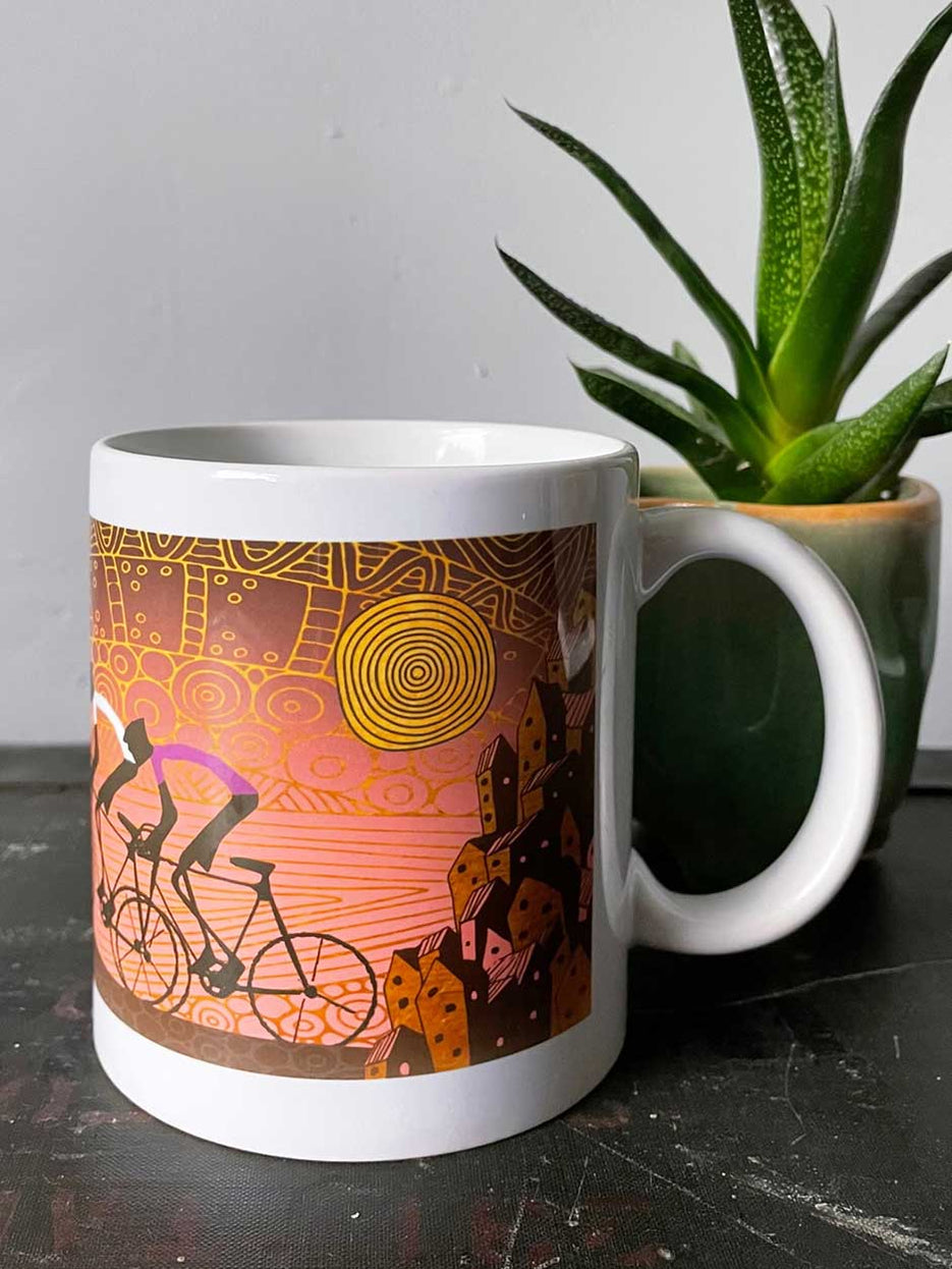Giro D'Italia Cycling Mug - Designed by The Northern Line
