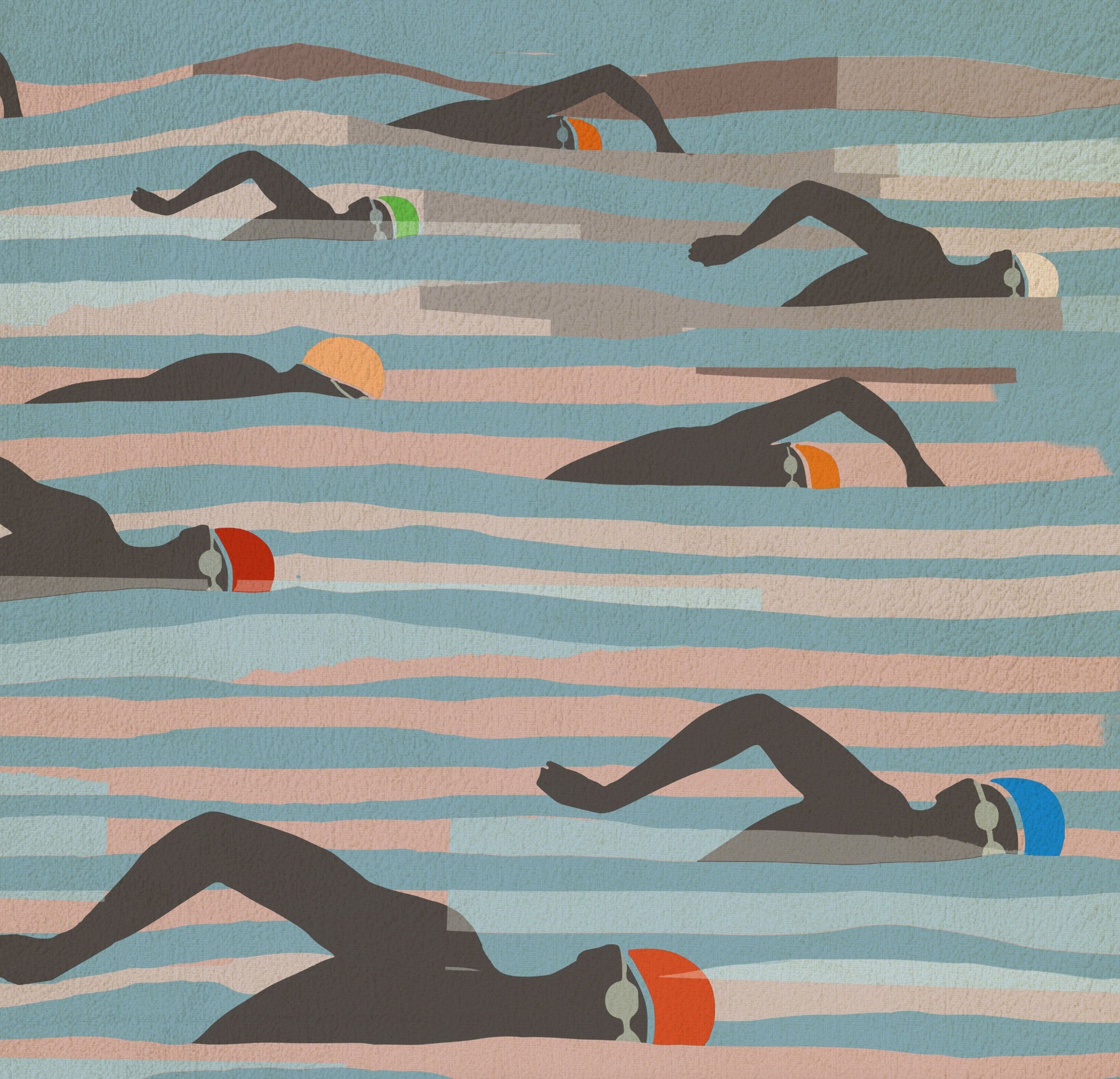 Let's Go Wild - Wild Swimming Poster Print — The Northern Line