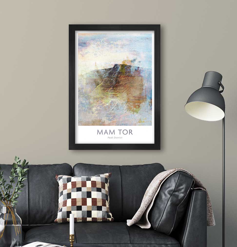 Mam Tor Poster Print — The Northern Line