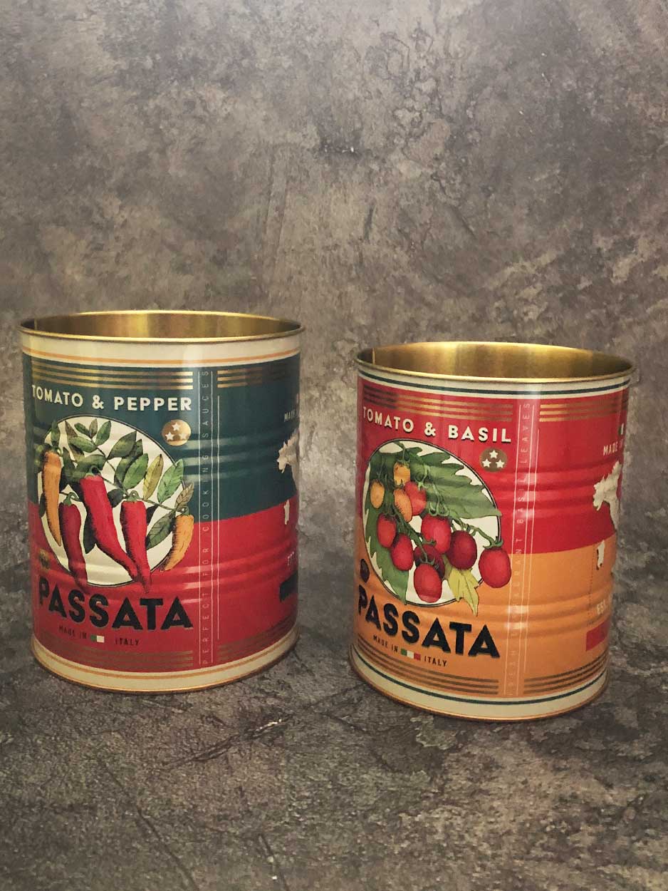 Passata Design Storage Tin Set — The Northern Line