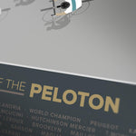 Shirts of the Peloton 2 - Cycling Poster Print — The Northern Line
