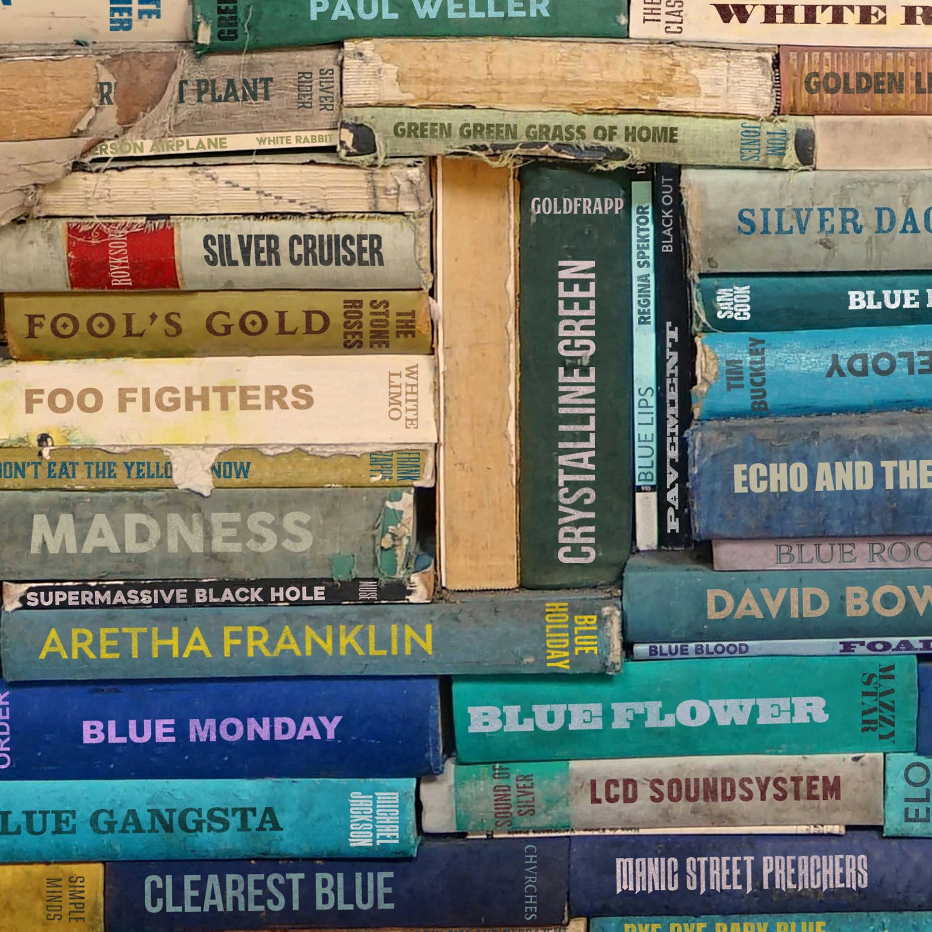 Song Colours Book Poster | Music Posters | The Northern Line