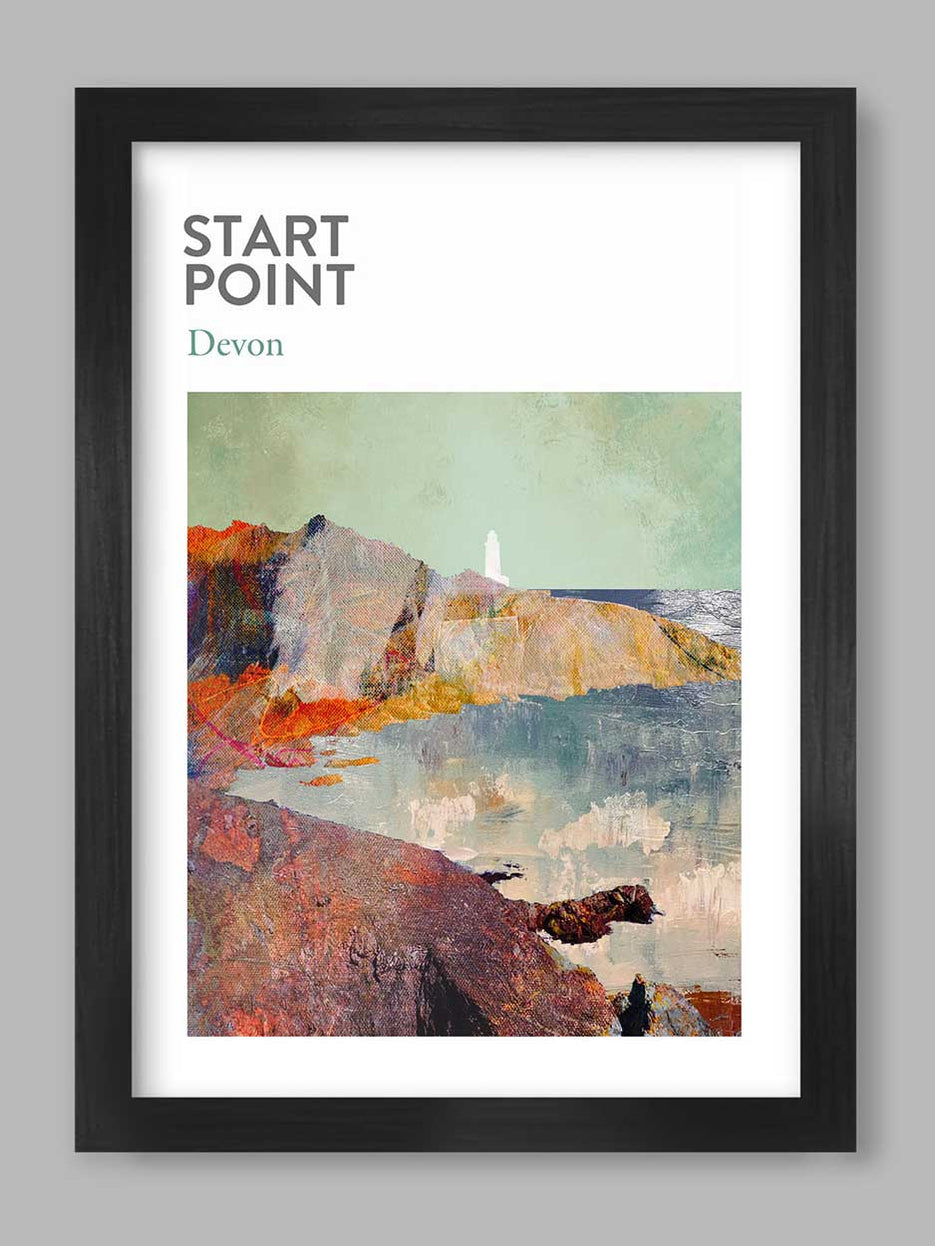 Start Point - Devon Poster Print — The Northern Line