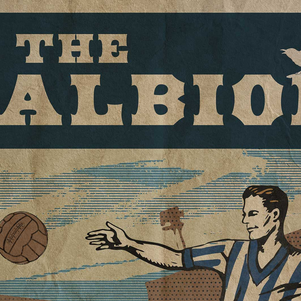 The Albion, West Bromwich Albion Football Poster Print — The Northern Line