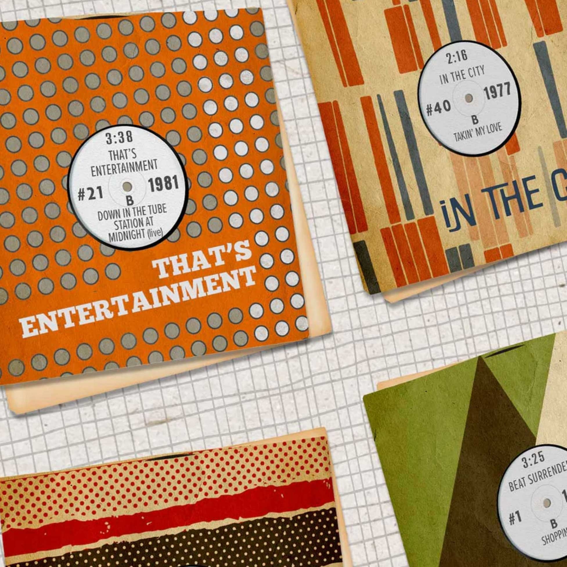 The Jam Collection - Music Poster Print — The Northern Line