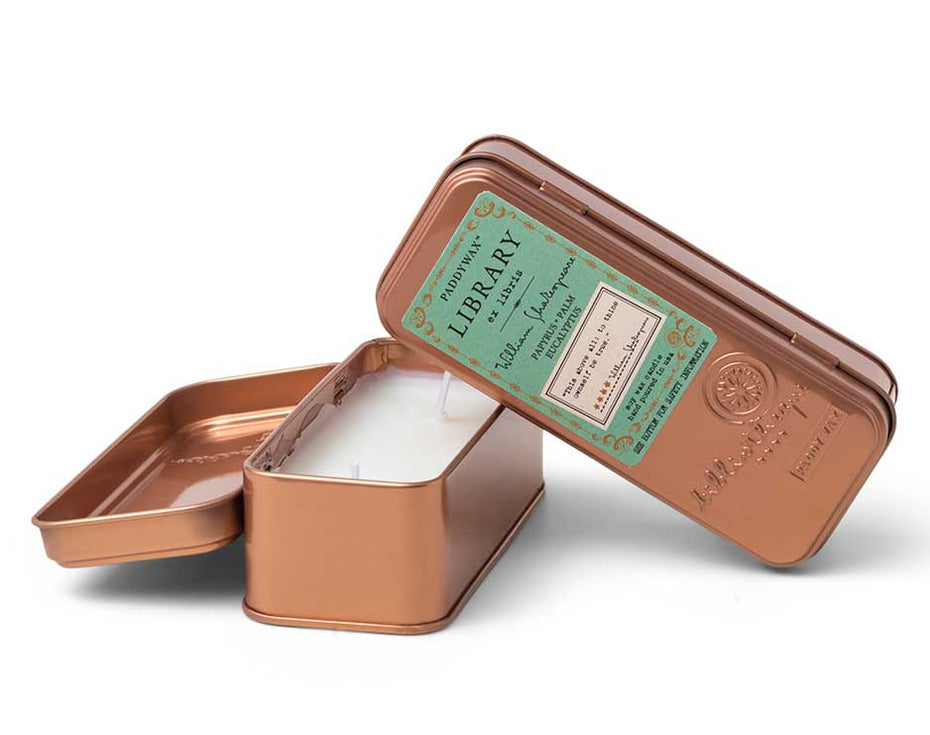 Two Wick Library Candle Travel Tin - William Shakespeare — The Northern ...