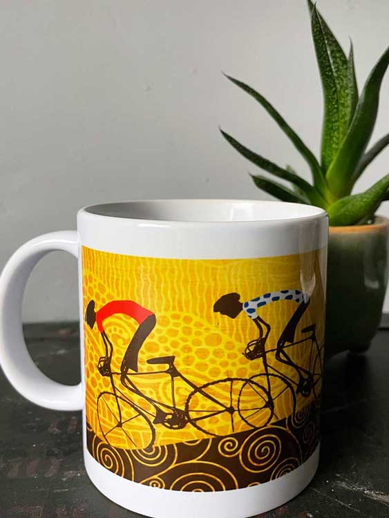 Vuelta Cycling Mug - Designed by The Northern Line