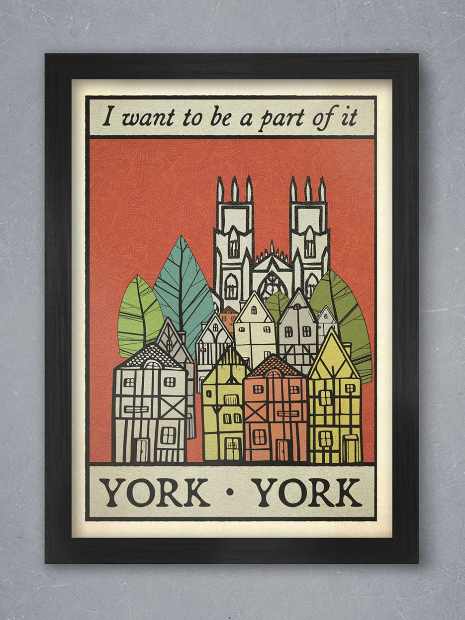 City of York Poster Print — The Northern Line